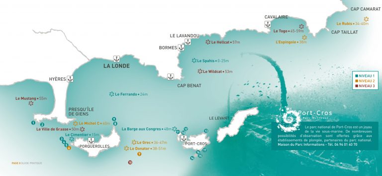 Partenaire du Parc National de Port-Cros depuis 20 ans - Lavandou Plongée